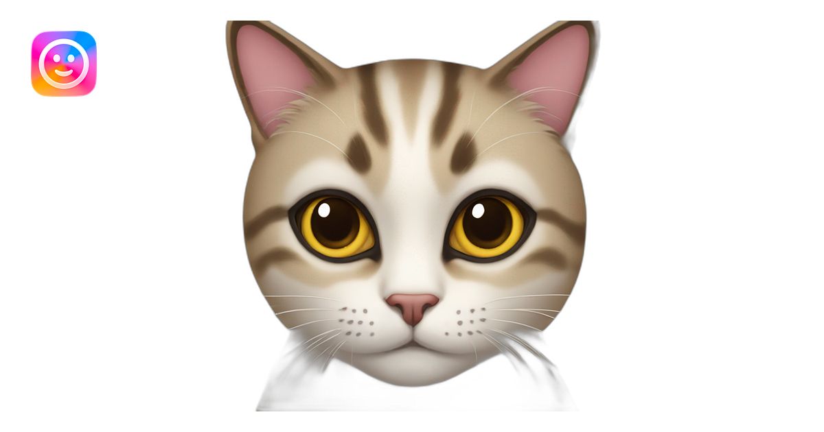 heart-cat emoji | AI Emoji Generator