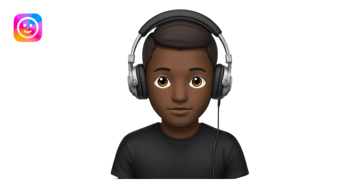 Techno DJ emoji | AI Emoji Generator