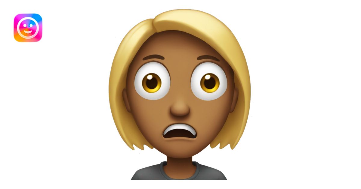 Flabbergasted and scared emoji | AI Emoji Generator