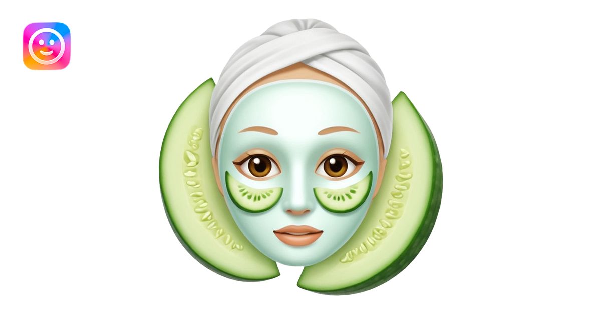 a skincare beauty mask pack for face emoji | AI Emoji Generator