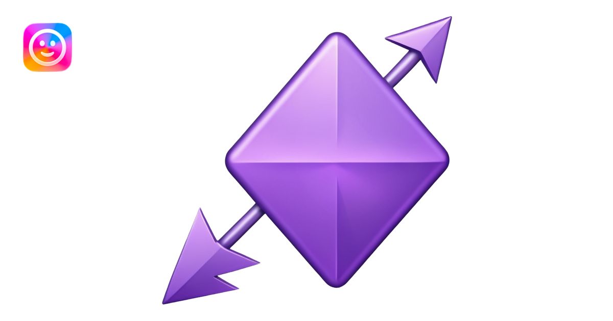 seta para direita roxa emoji | AI Emoji Generator
