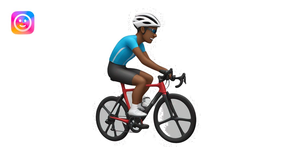 road bike rider emoji | AI Emoji Generator