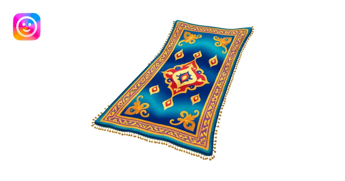 flying carpets emoji | AI Emoji Generator