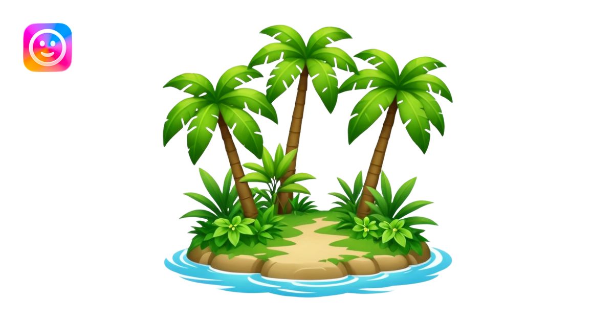 Oasis emoji | AI Emoji Generator