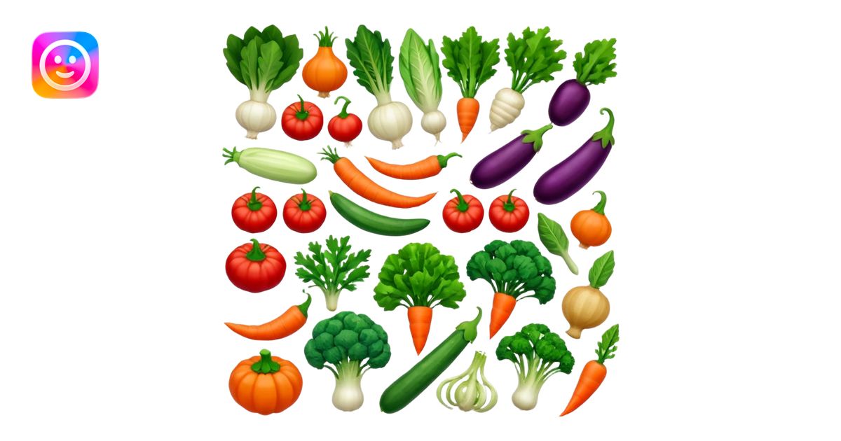 vegetables emoji | AI Emoji Generator