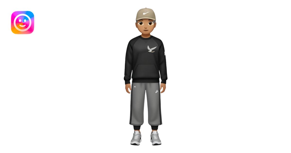 Crea Un Emoji Con Cuerpo Completo Que Sea Hombre Con Corte Alucin Y Una ...