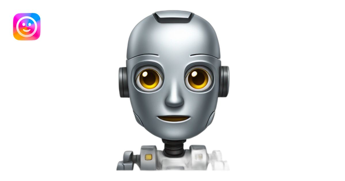 robot artist emoji | AI Emoji Generator