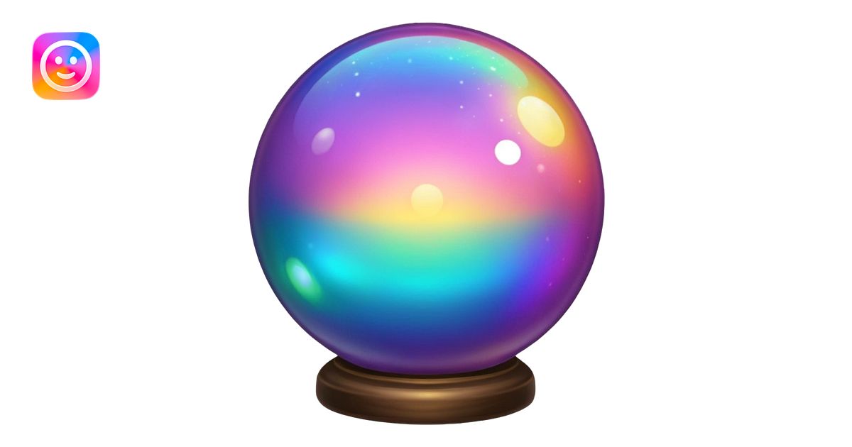 magic orb emoji | AI Emoji Generator