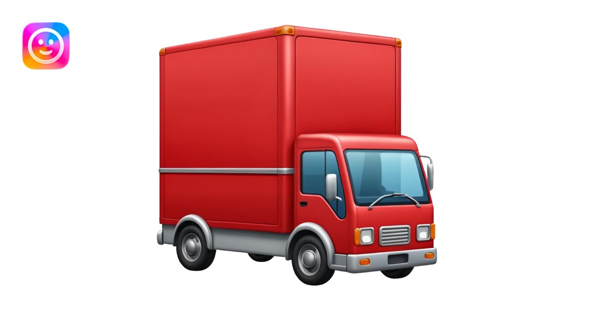 delivery truck emoji | AI Emoji Generator