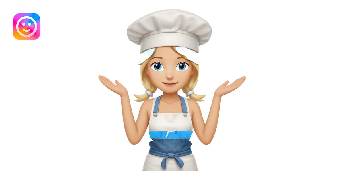 Sexy Full body pretty Long Blonde hair blue eyed female chef wearing ...