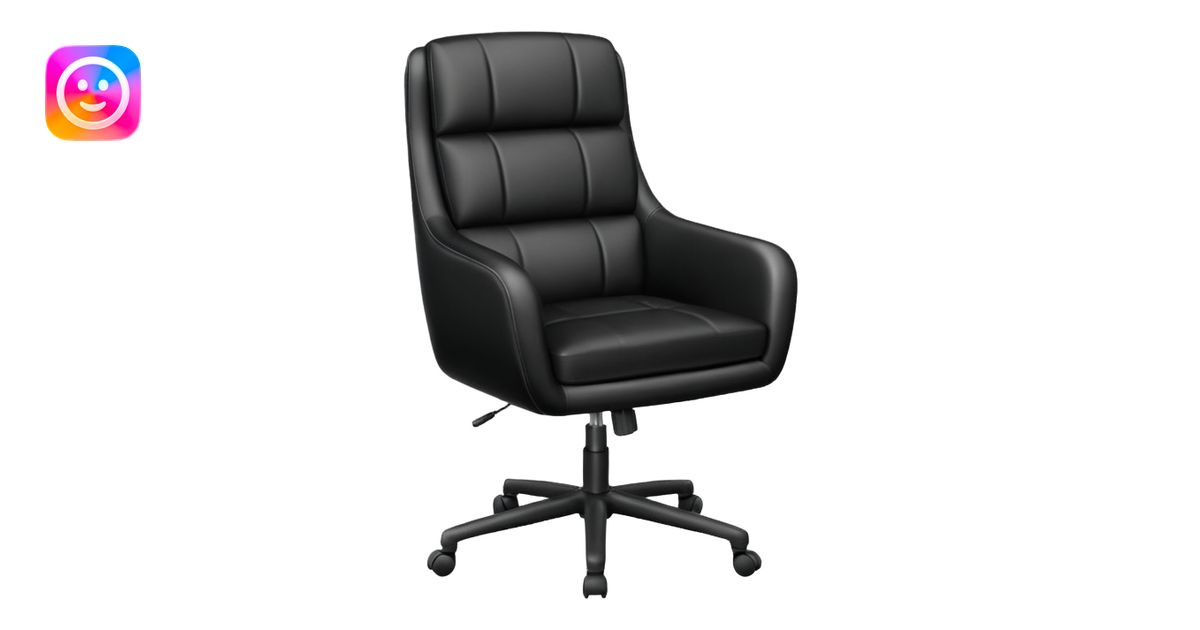 Swivel chair emoji | AI Emoji Generator