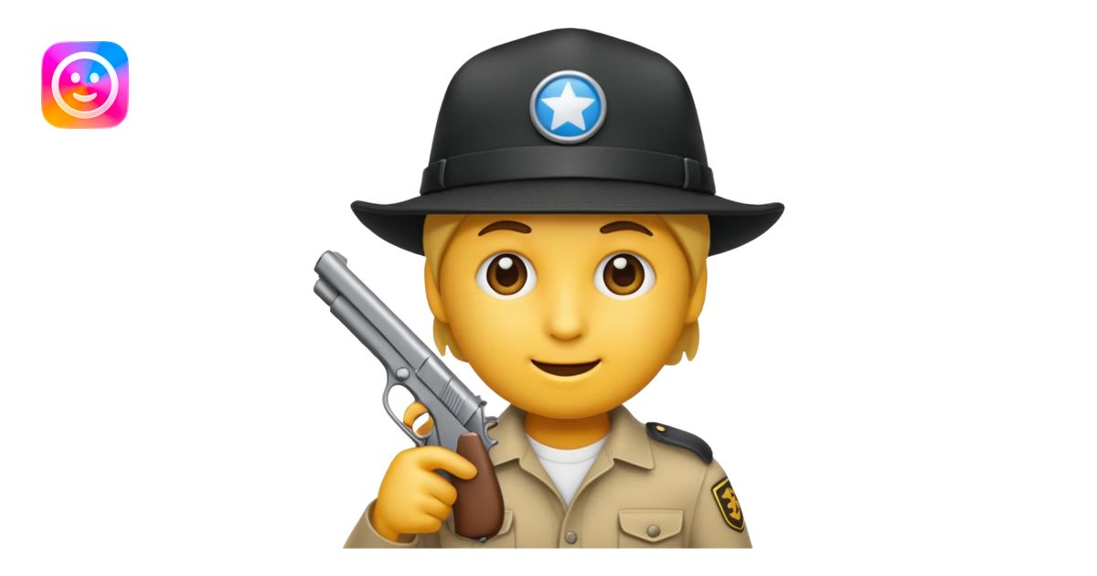 As un emoji que se vea la cabeza nada más con una gorra de lado y que ...