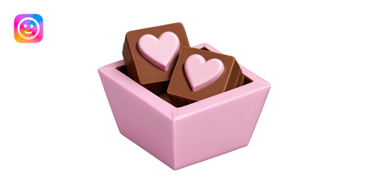 Two square milk chocolate 2 pralines only, Each praline is a sharp ...