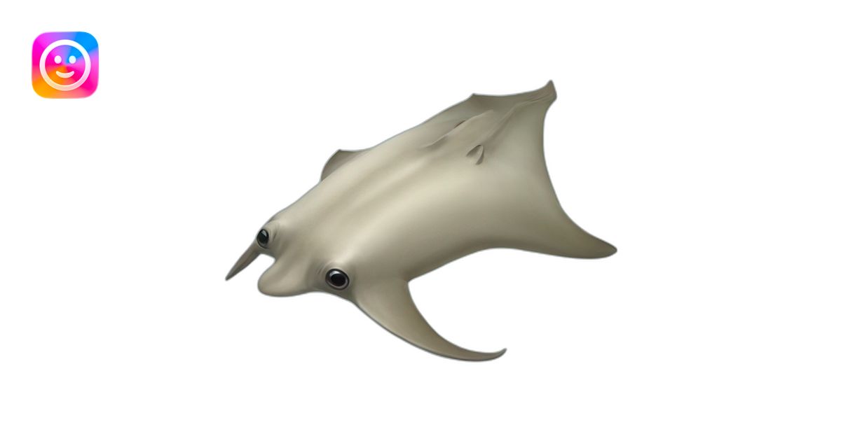 Mantaraya emoji | AI Emoji Generator