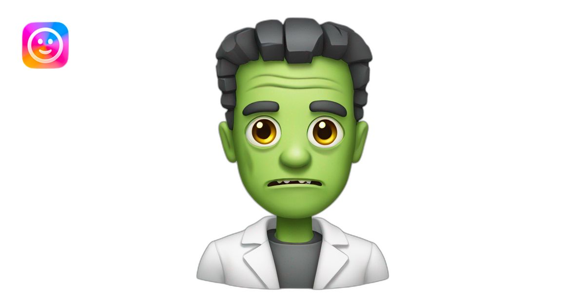 frankenstein-laborant emoji | AI Emoji Generator