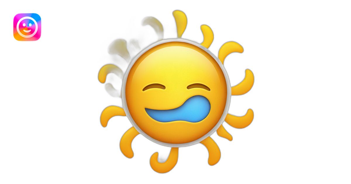 pr solucion solar logo with sun emoji | AI Emoji Generator