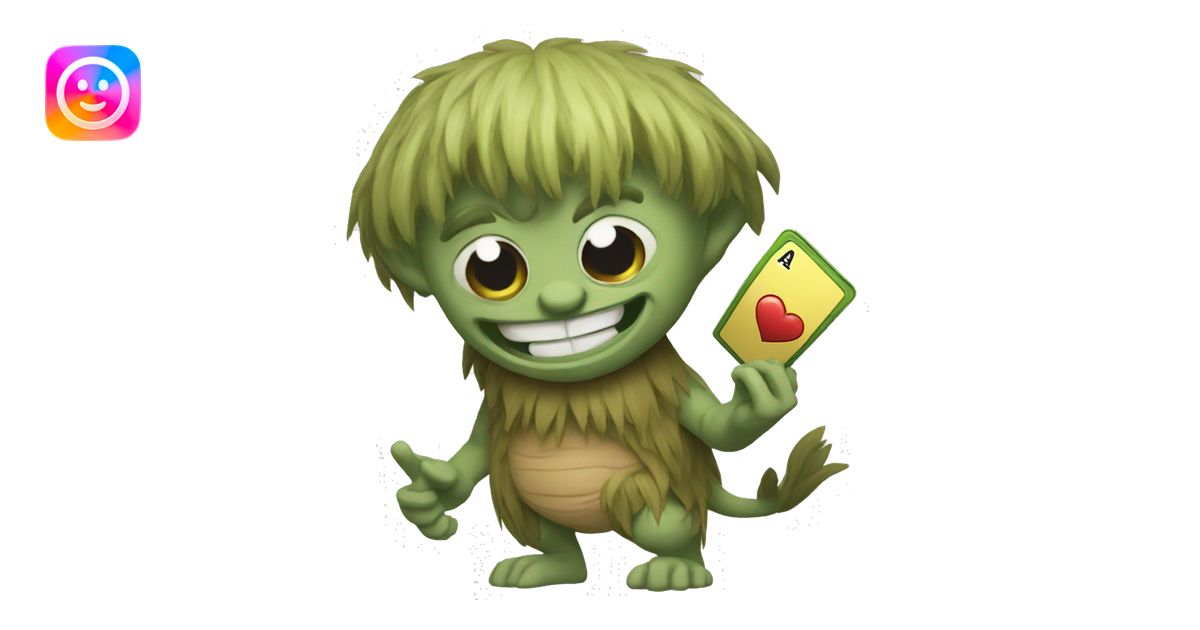 uno reverse card troll emoji | AI Emoji Generator