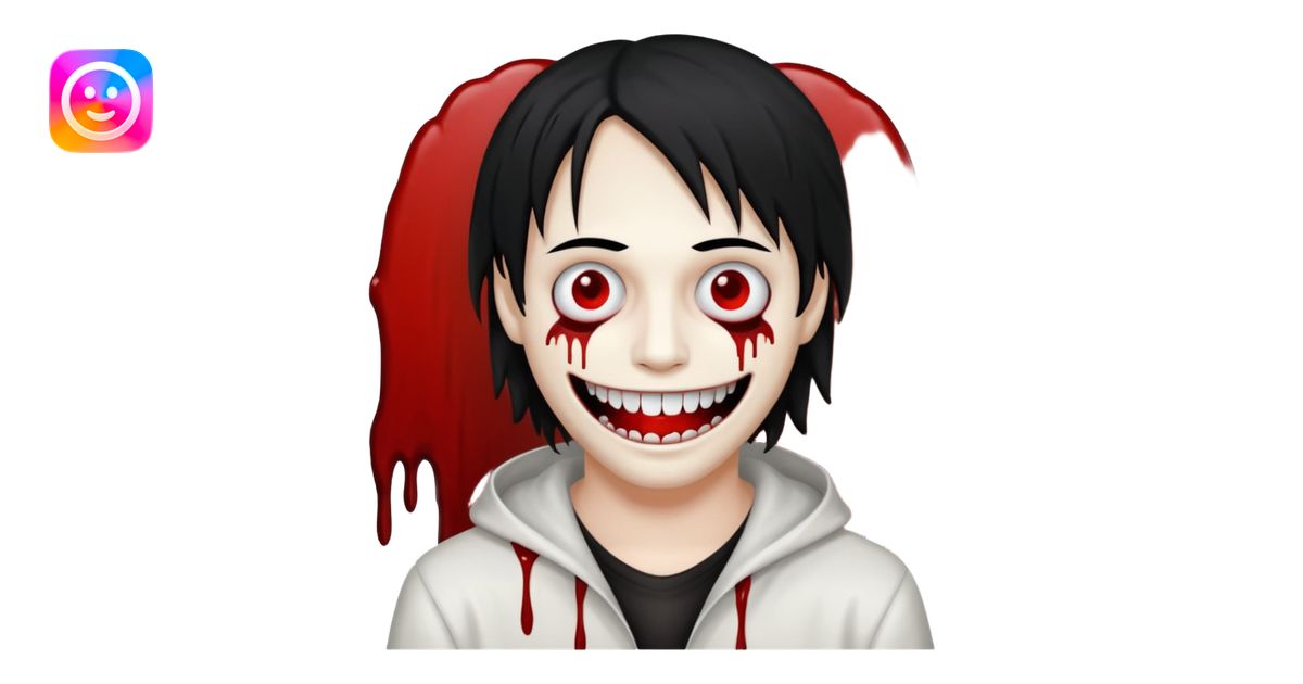 jeff the killer emoji | AI Emoji Generator