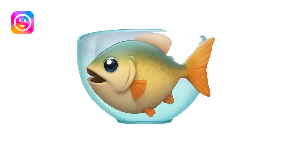 fish in a bowl emoji | AI Emoji Generator