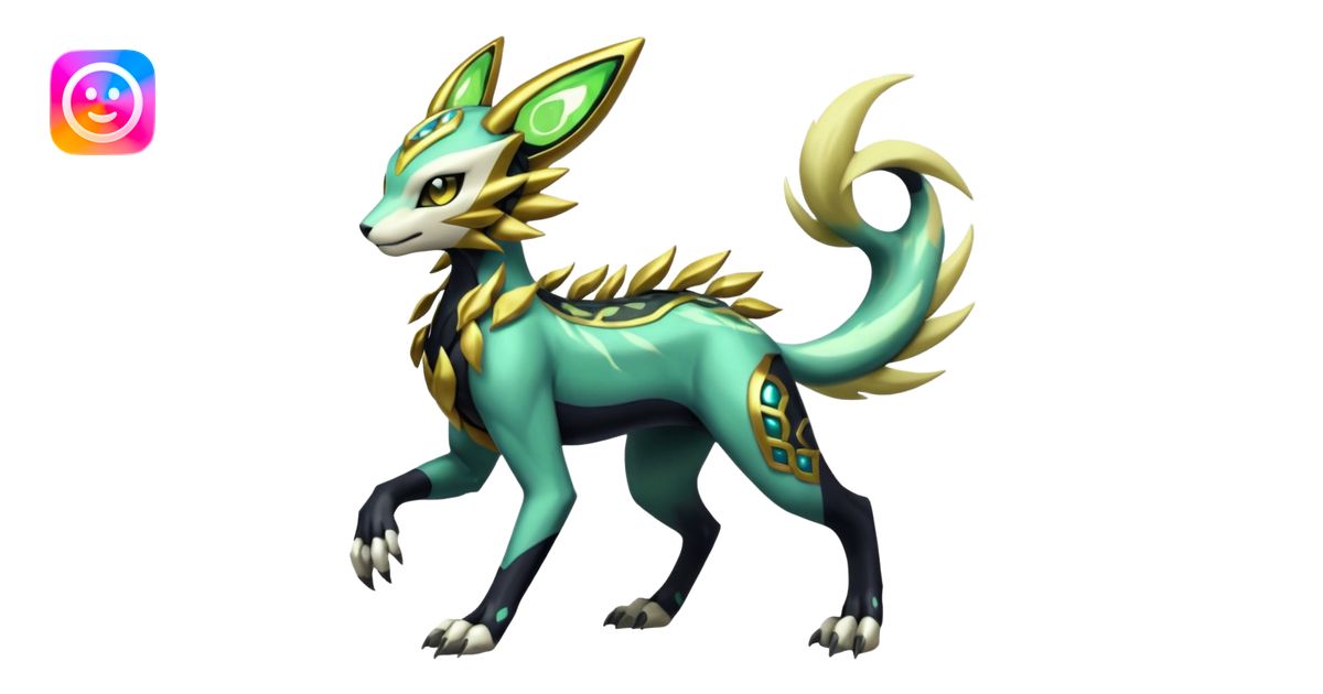 Exotic Meloetta-Zygarde-Zeraora-Renamon-Protogen-Palkia-hybrid-fusion ...