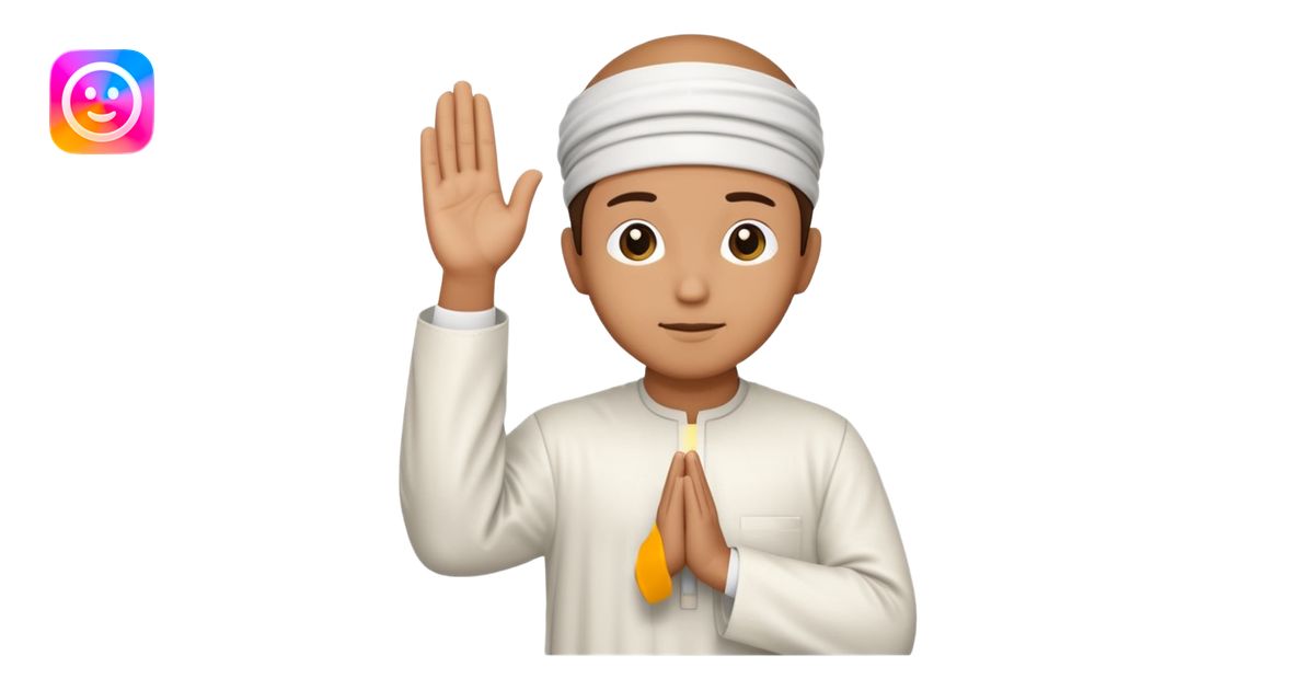 Make a person praying in Islam religion make it a sideways facing 2d ...