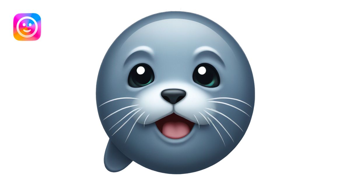 a seal crying emoji | AI Emoji Generator