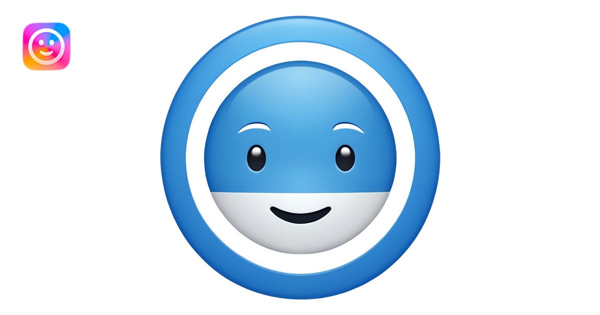 Roblox blue check emoji | AI Emoji Generator