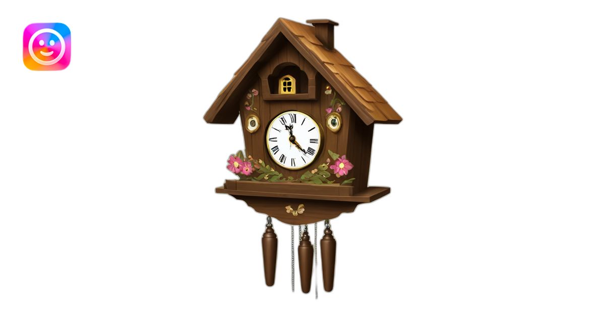 cuckoo clock emoji | AI Emoji Generator