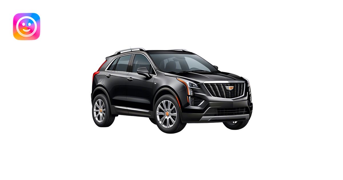 CADILLAC XT4 black emoji | AI Emoji Generator
