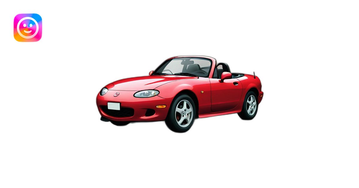 1991 Mazda Miata emoji | AI Emoji Generator