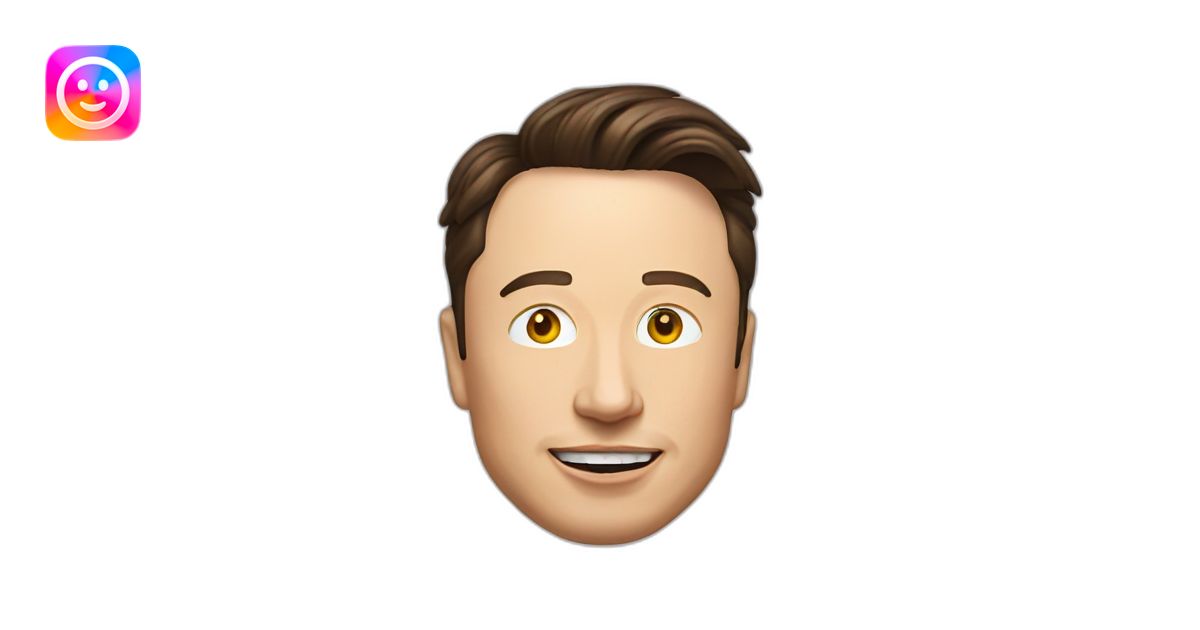 Elon musk hanging from the ceiling emoji | AI Emoji Generator