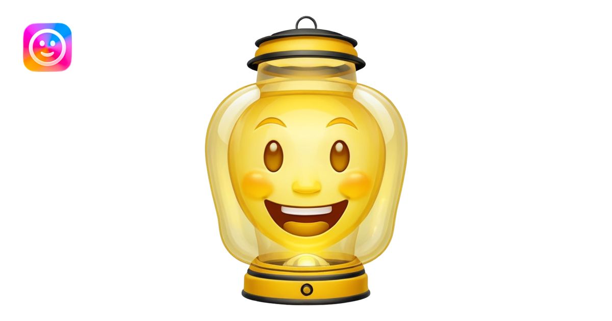 Air Lantern Laughing emoji | AI Emoji Generator
