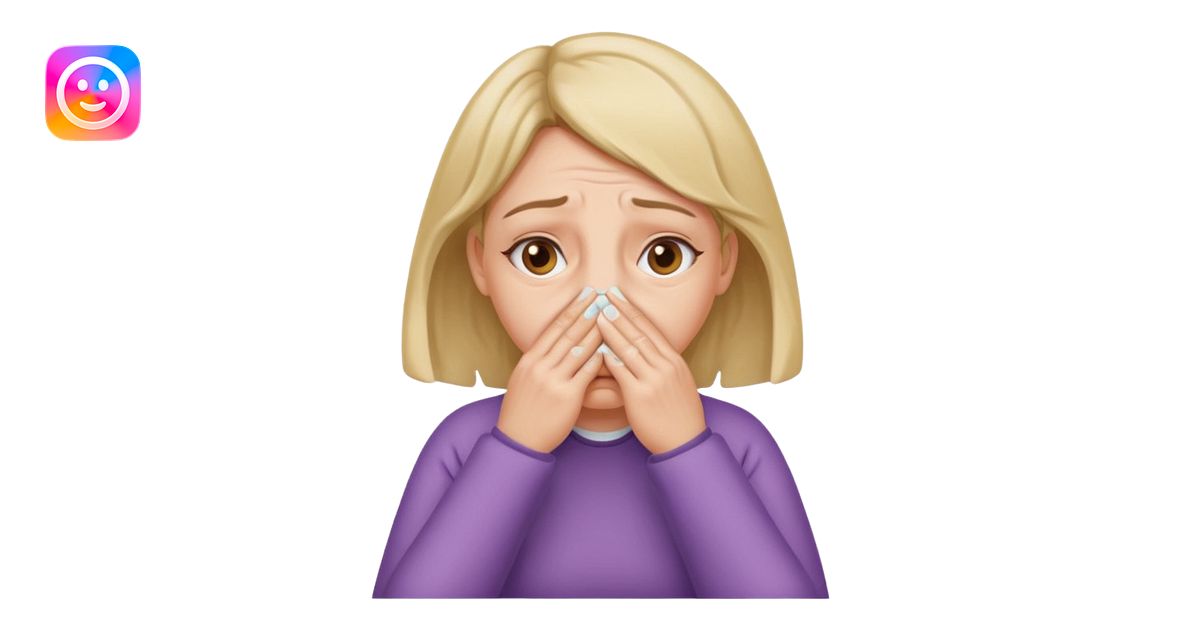 The girl needs to be blocking her nose with both hands to avoid the bad ...