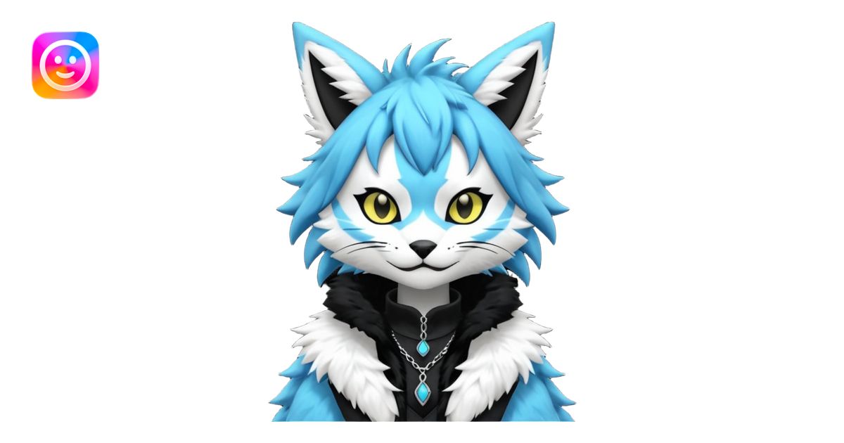 Cool gothic cute Kemonomimi Nekomimi Japanese Anime Kemono Furry Style ...