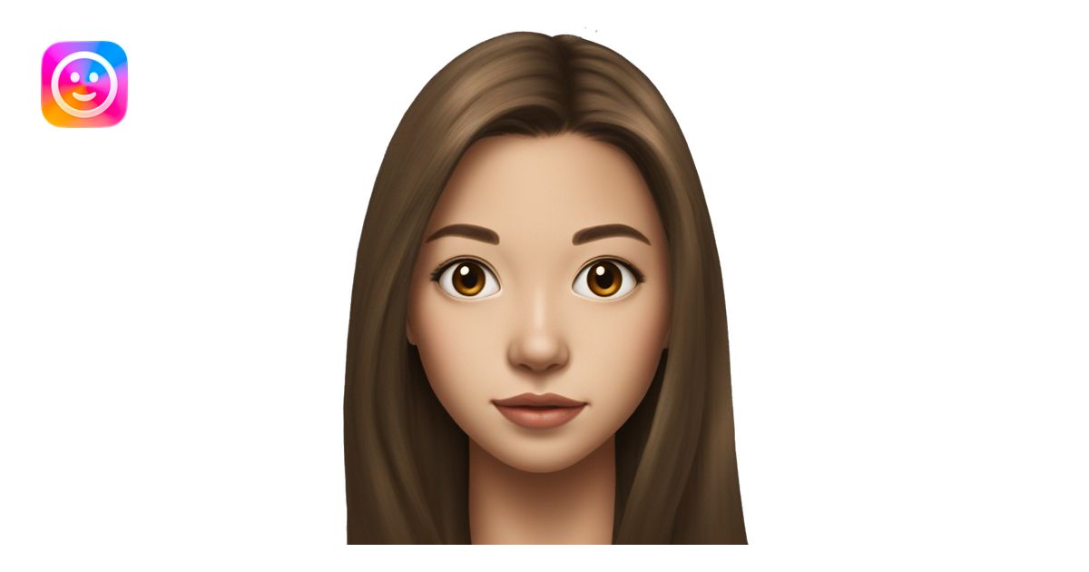 Megan Nakata long brown hair teenager, hyperreal, photoreal portrait ...