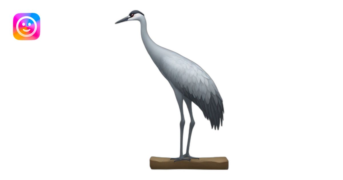 crane emoji | AI Emoji Generator
