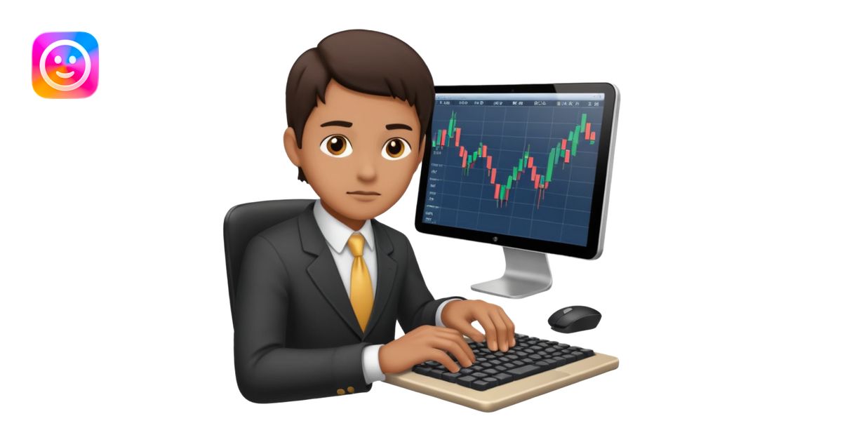 trade stocks emoji | AI Emoji Generator