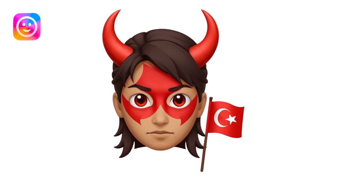 Emoji😈+🇹🇷 emoji | AI Emoji Generator