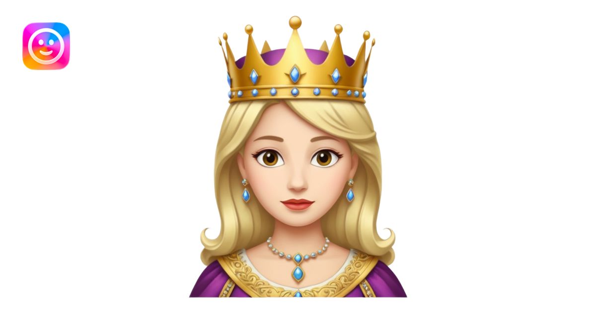 Queen emoji | AI Emoji Generator