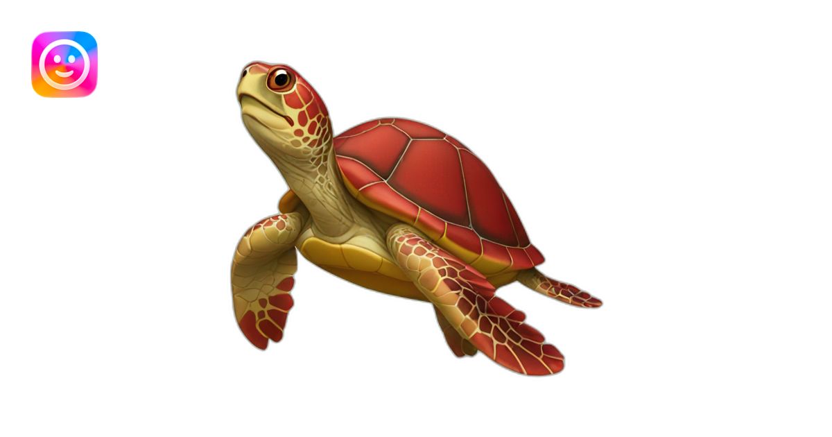 red turtle emoji | AI Emoji Generator