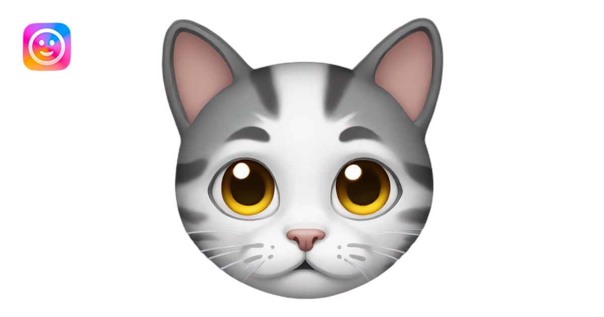 Sad cat emoji emoji | AI Emoji Generator