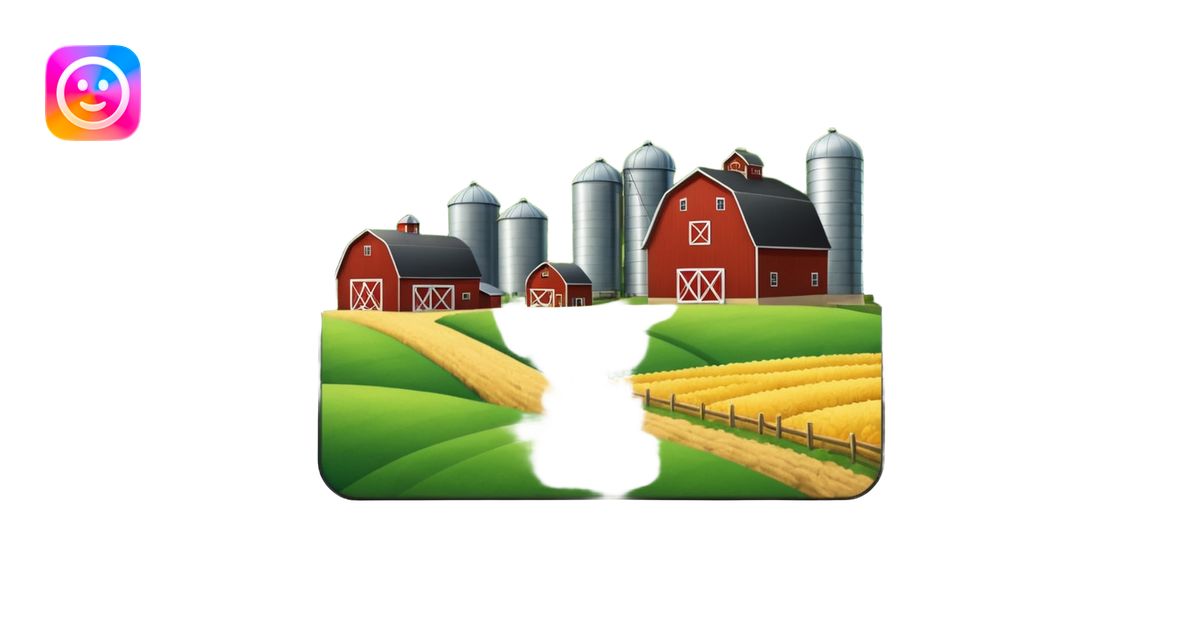 farm emoji | AI Emoji Generator