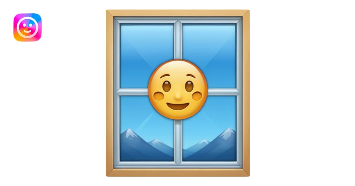 window being cleaned emoji | AI Emoji Generator