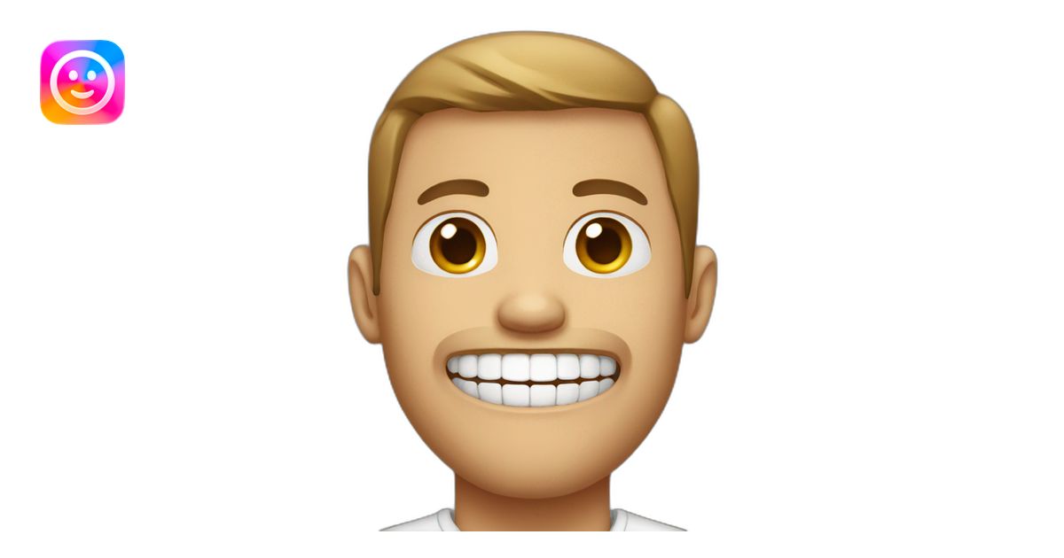 man missing front two teeth emoji | AI Emoji Generator