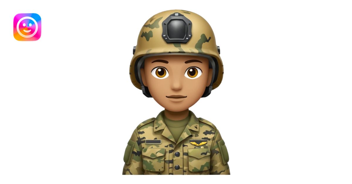 military special uniform emoji | AI Emoji Generator