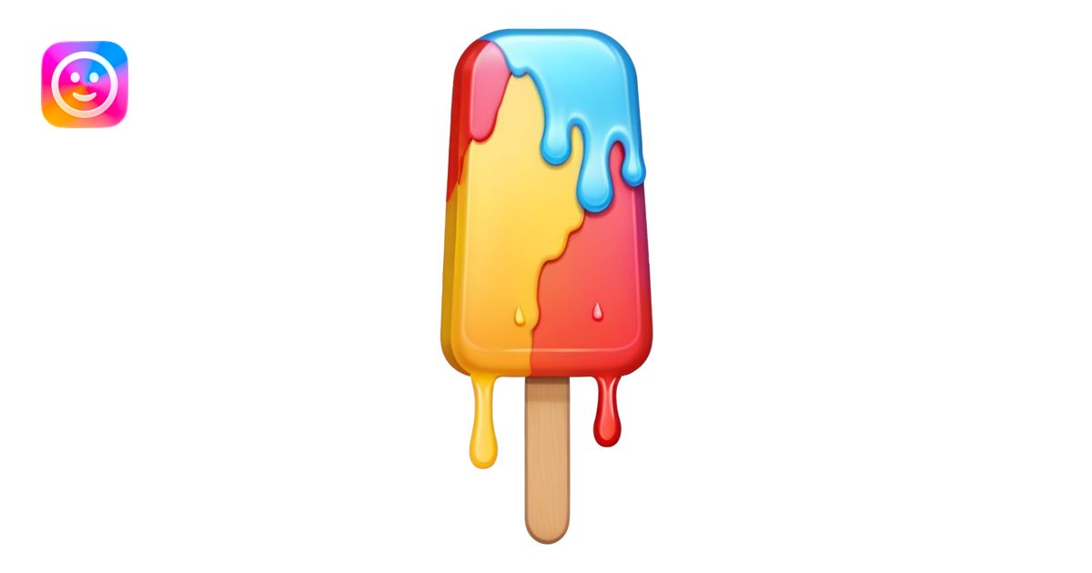 Popsicle emoji | AI Emoji Generator