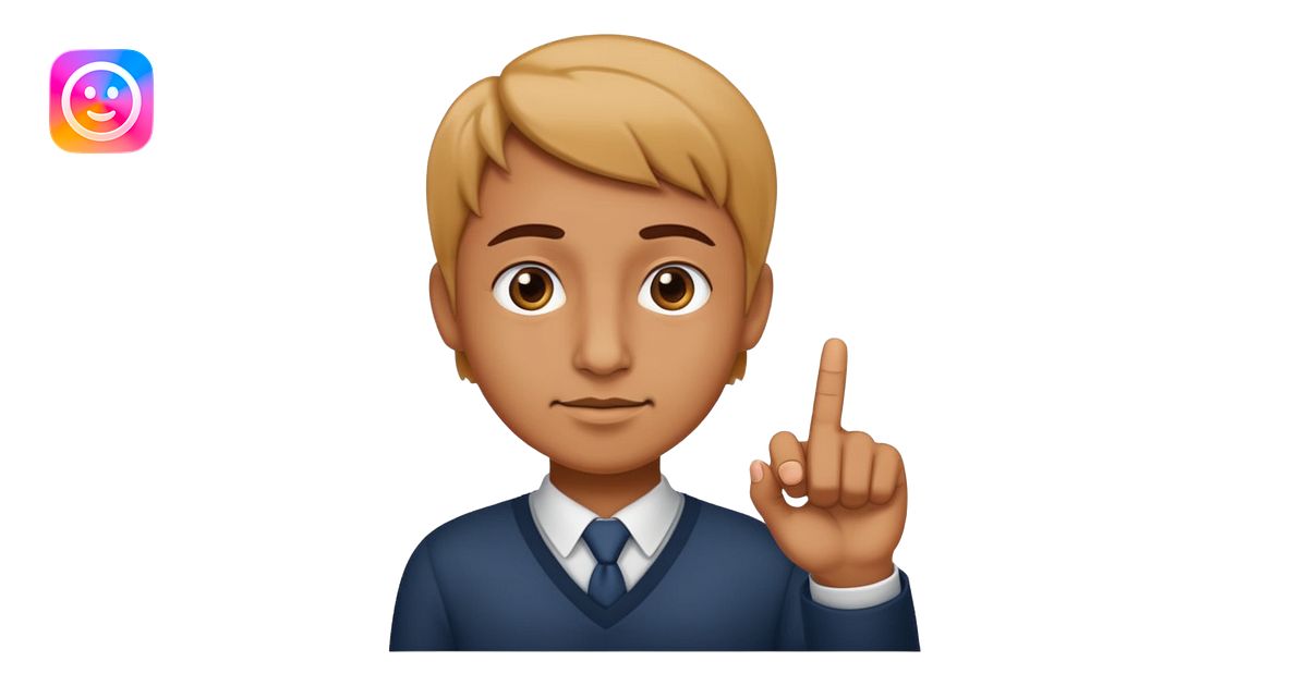 finger pointing left swipping under nose emoji | AI Emoji Generator