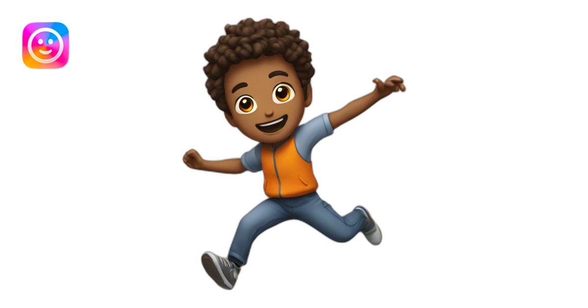 jump emoji | AI Emoji Generator