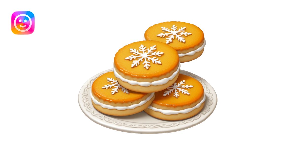 orange-jam-christmas-shortbread-biscuits emoji | AI Emoji Generator