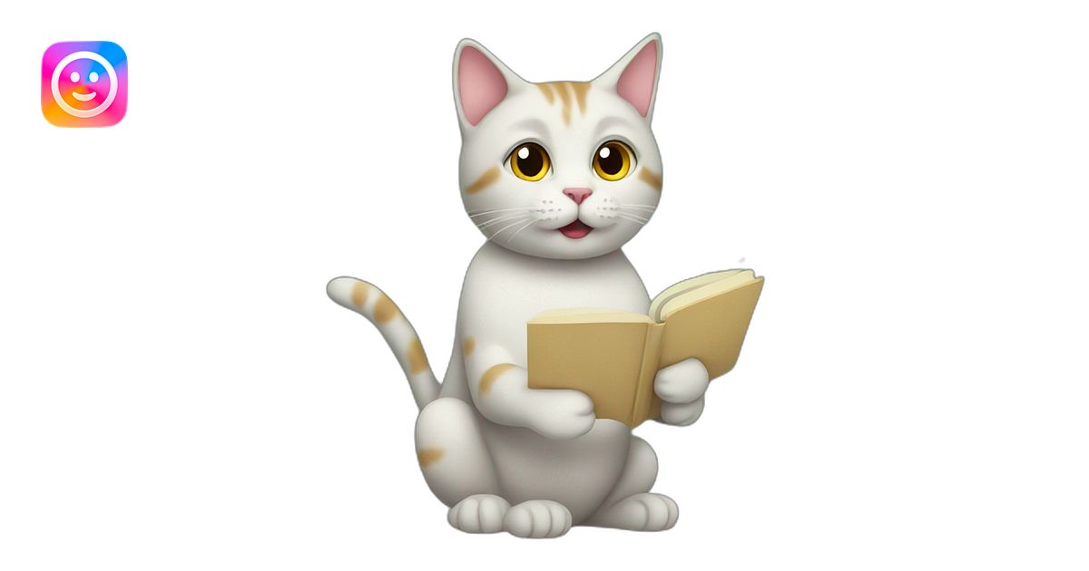 Cat doing maths emoji | AI Emoji Generator
